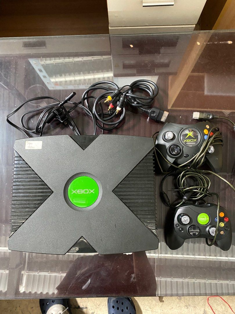 VINTAGE RARE XBOX 2002 JAPAN VERSION, Video Gaming, Video Game Consoles ...