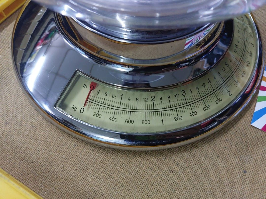 Vintage Style Chrome Effect SALTER Mechanical Scales, TV & Home ...