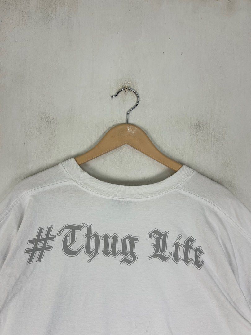 Vintage Y2K Raptees / Thug Life Tupac Shakur / Big Print Oversized T ...