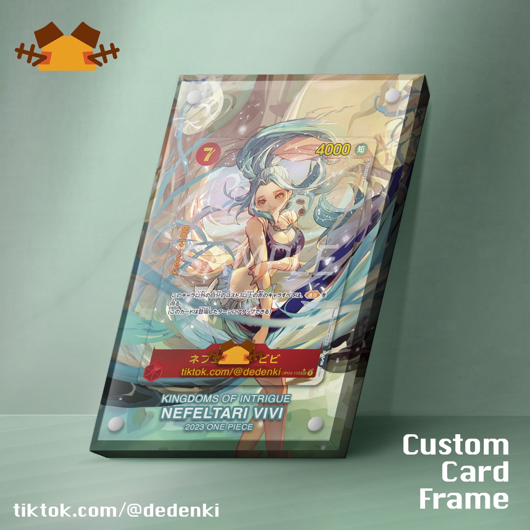 Vivi Custom Card Frame, Hobbies & Toys, Toys & Games on Carousell