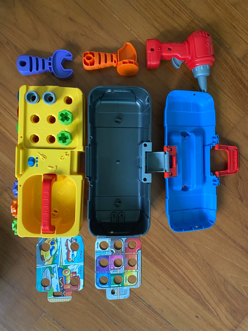 Vtech My First Toolbox, Babies & Kids, Infant Playtime on Carousell