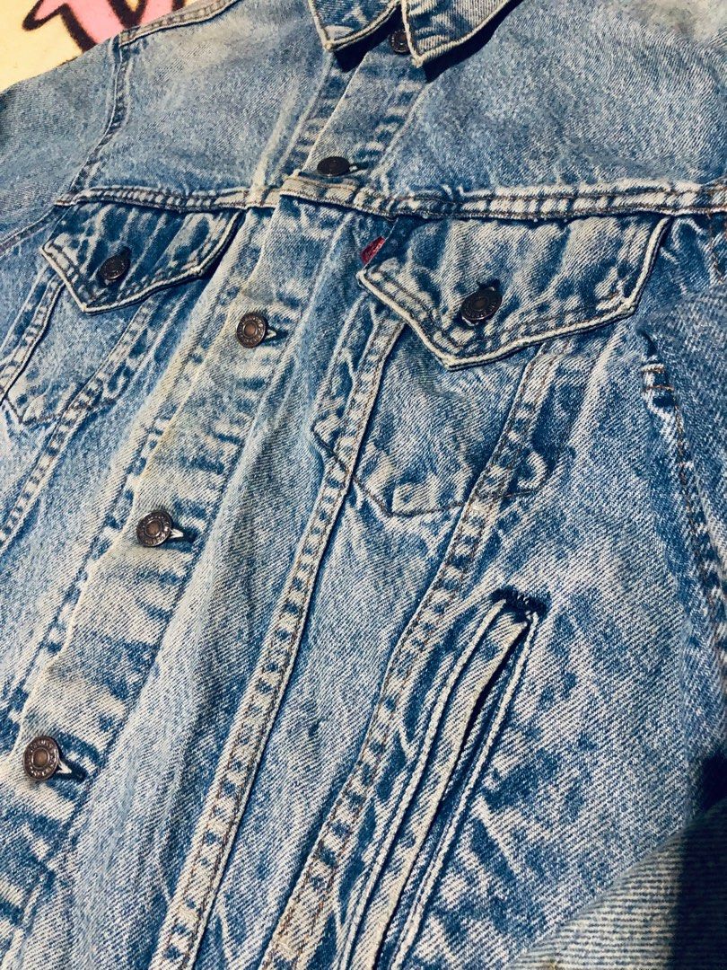 Vtg Levis trucker 80s, Men's Fashion, Coats, Jackets and Outerwear on ...