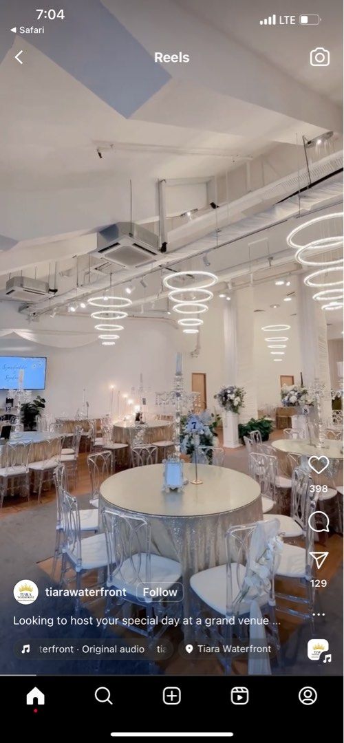 Wedding Venue at Tiara Waterfront, Lifestyle Services, Event & Party ...