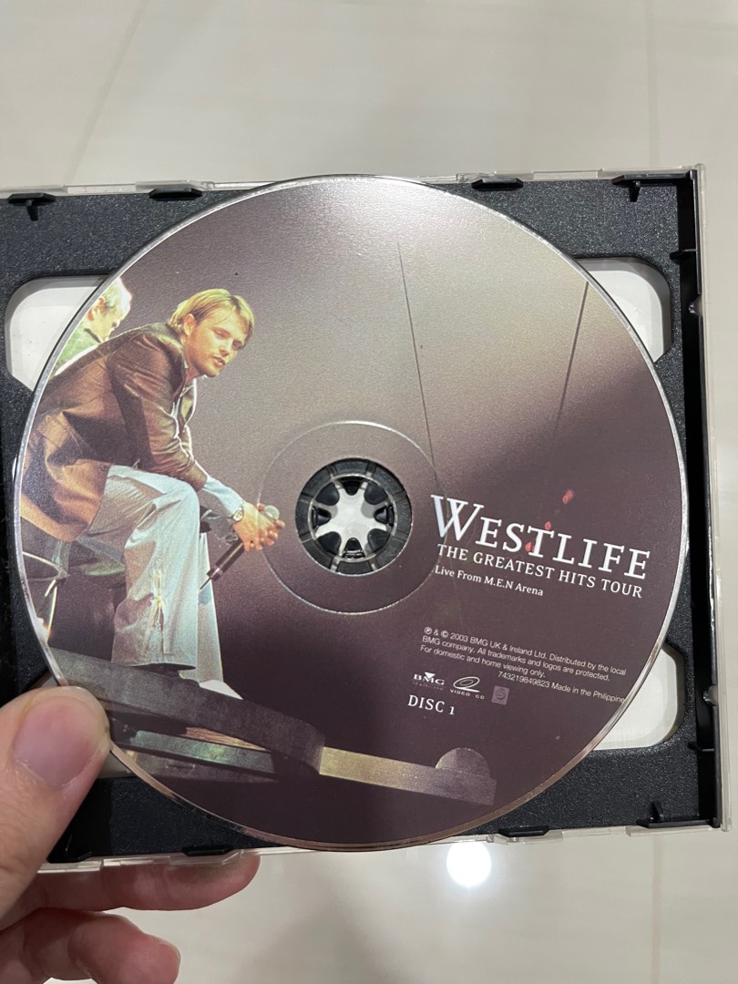 westlife the greatest hits tour live from m.e.n arena, Hobbies & Toys ...