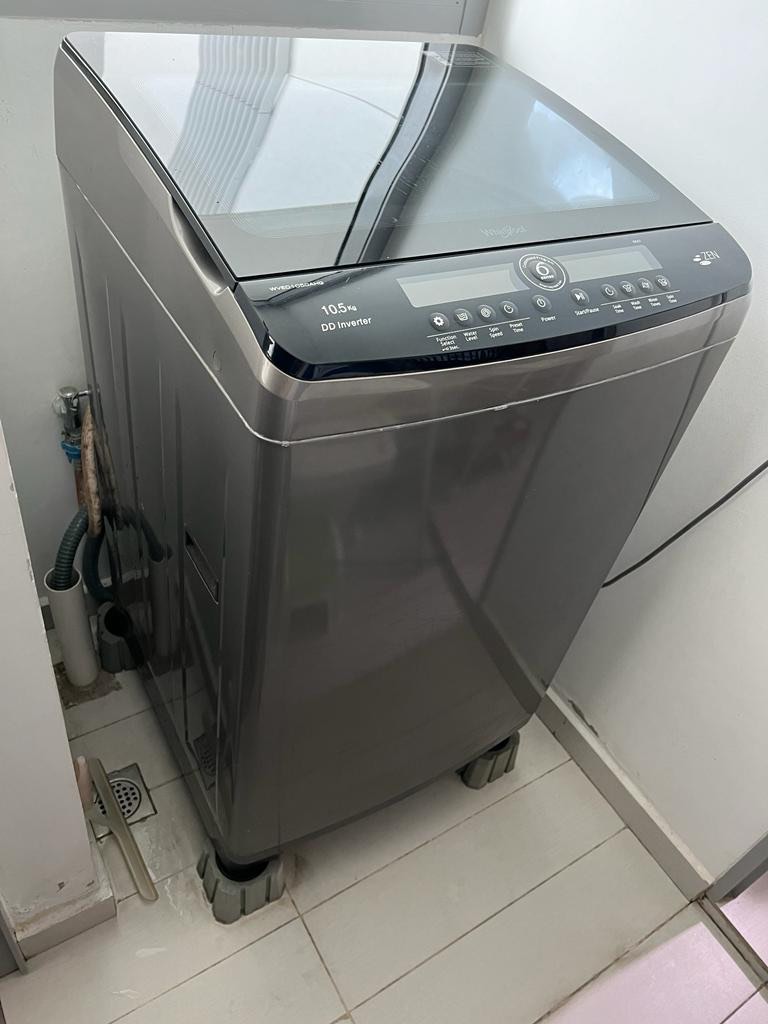 WHIRLPOOL 10.5KG Top Load Washing Machine, TV & Home Appliances ...