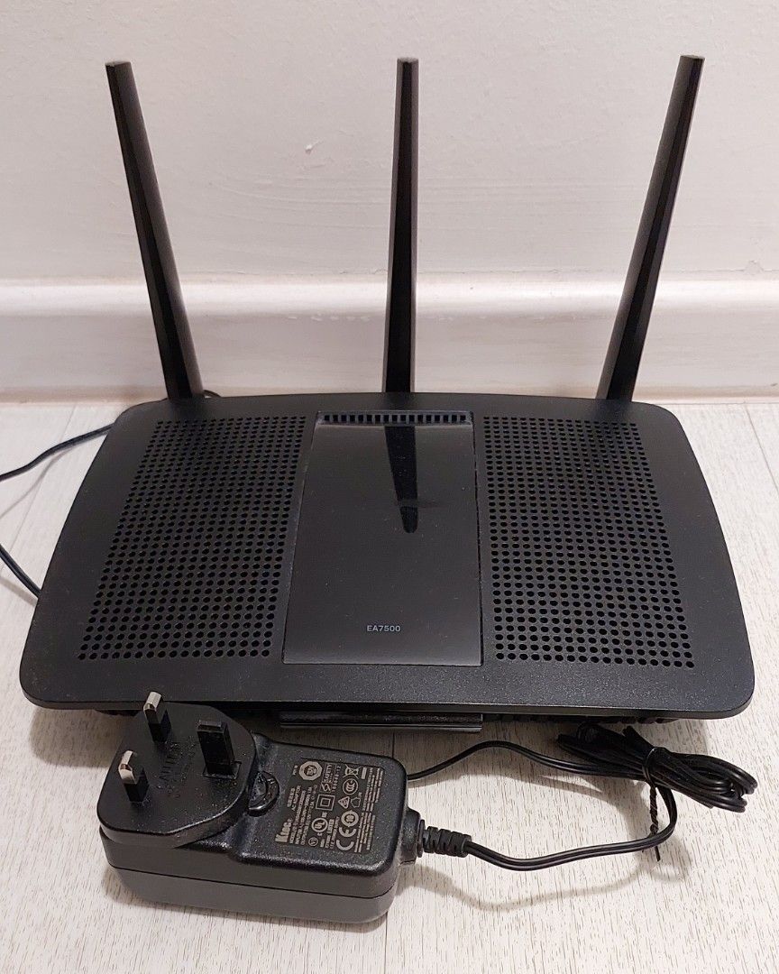 WiFi Router Linksys EA7500 V2, Computers & Tech, Parts & Accessories ...