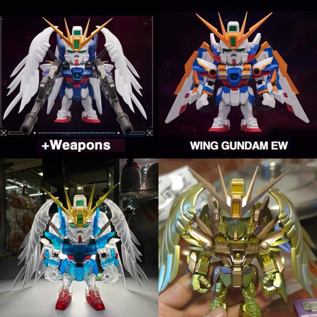 WING GUNDAM ZERO EW XXXG- OOWO / FULL SET / SINGLE BLIND BOX / ABLE TO ...