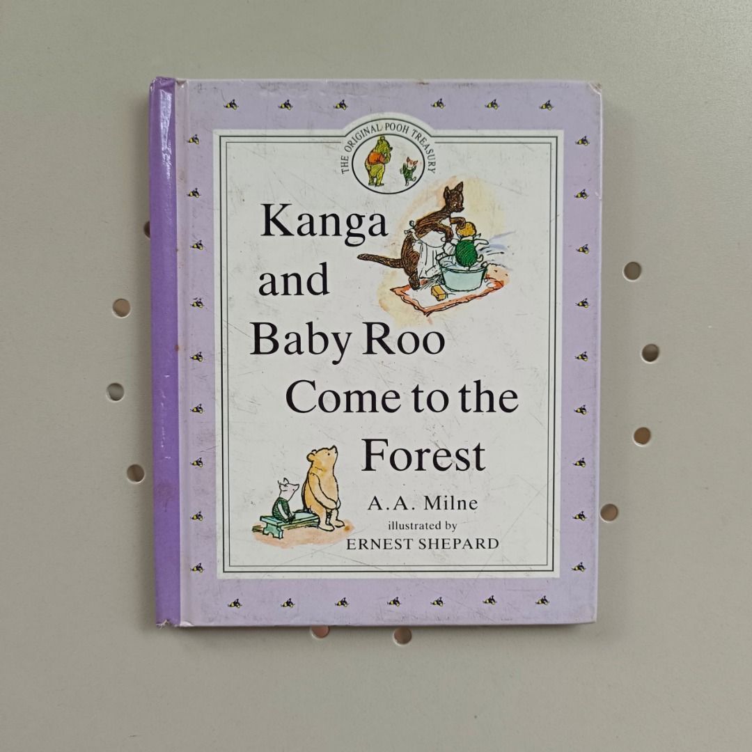Winnie-the-Pooh Story Books Original Pooh Treasury Kanga and Baby Roo ...