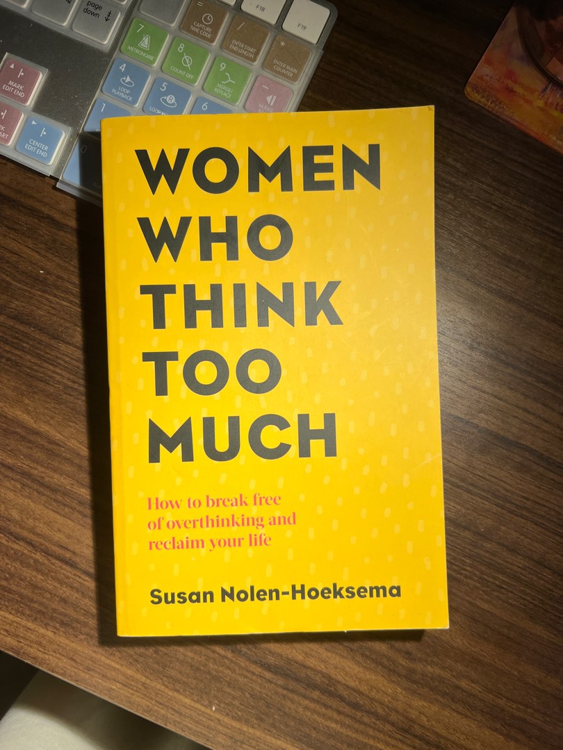 Women Who Think Too Much Book, Hobbies & Toys, Books & Magazines, Fiction & Non-Fiction on Carousell