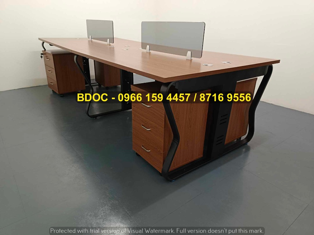 WORKSTATION TABLE | OFFICE PARTITION OFFICE FURNITURE, Furniture & Home ...