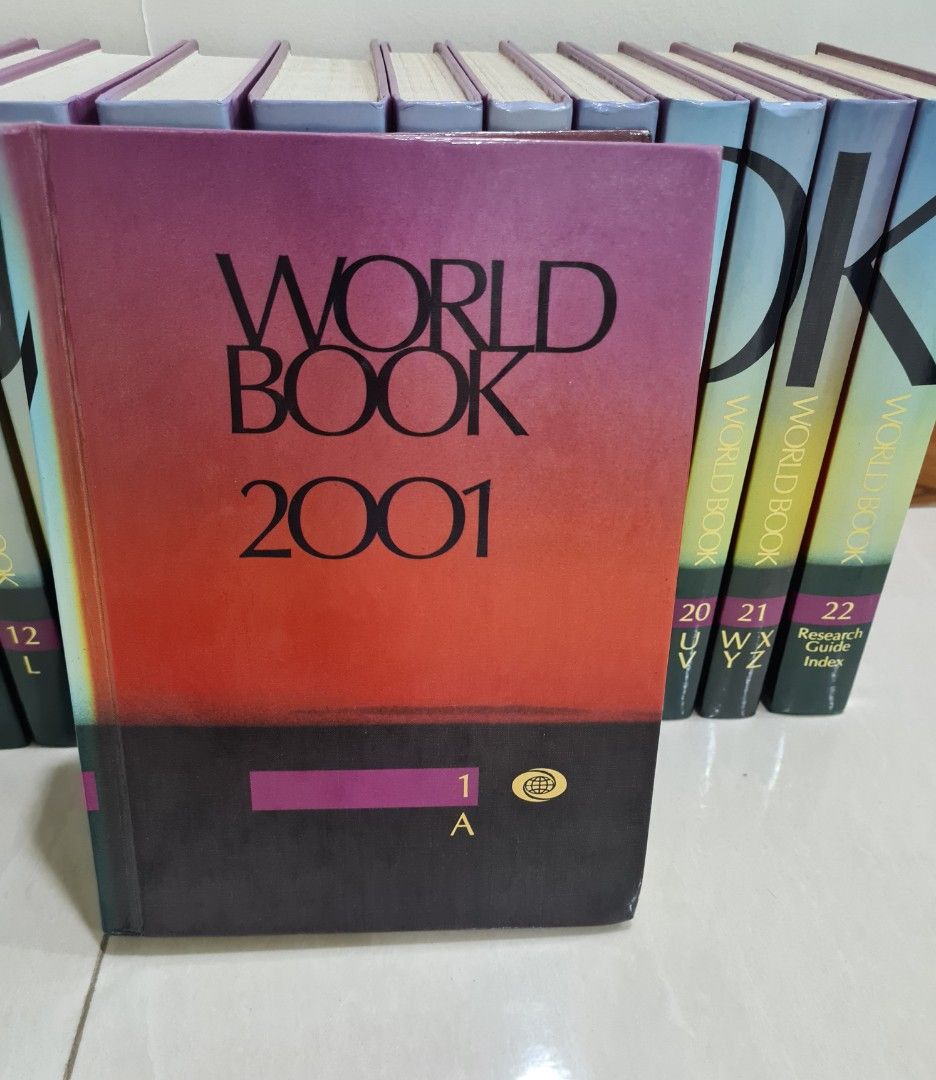 World Book Encyclopedia Set 2001, Hobbies & Toys, Books & Magazines ...
