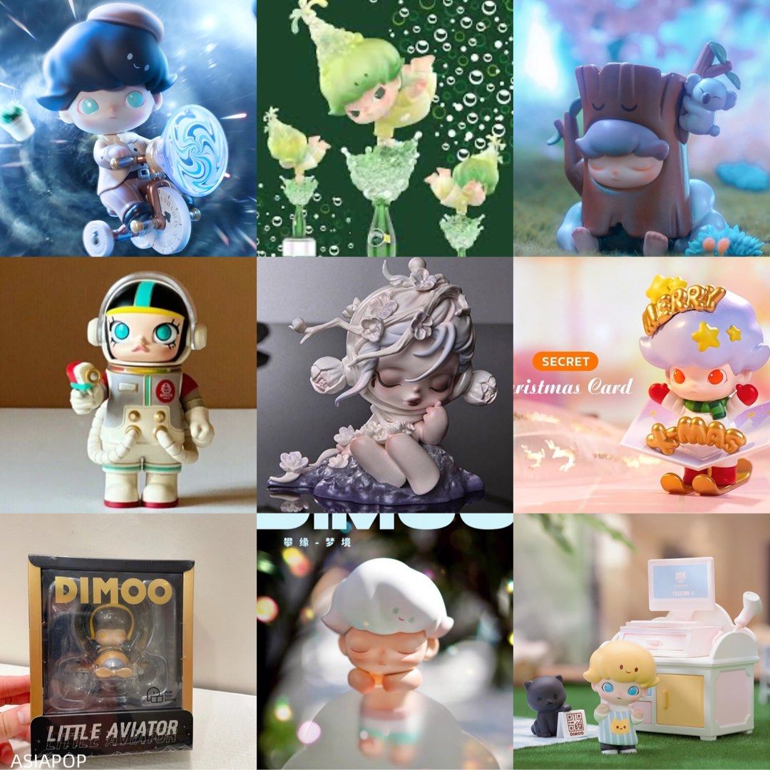 WTS WTT Popmart Secret Skullpanda Space Molly Dimoo Blister, Hobbies ...