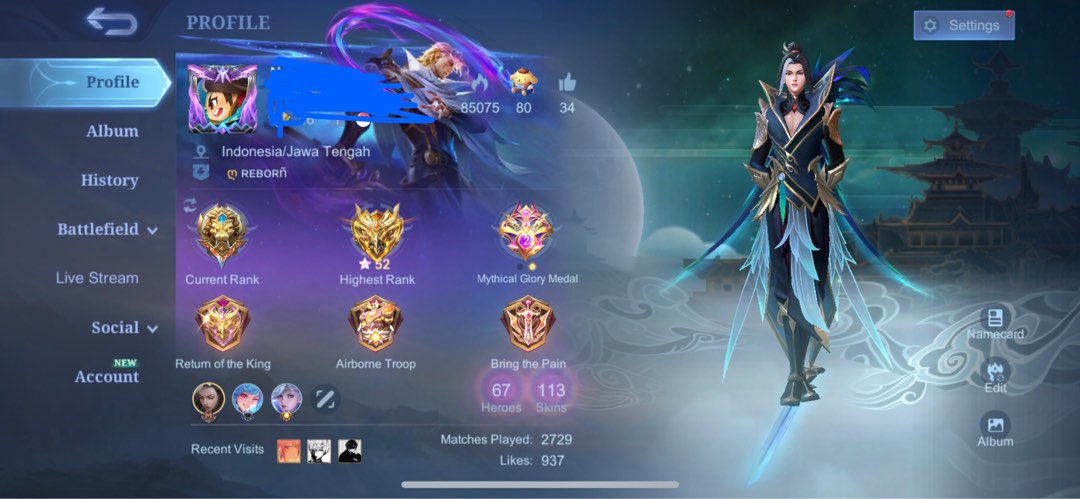 wtt ml acc for val acc ( 2 collector and more ), Video Gaming, Video ...