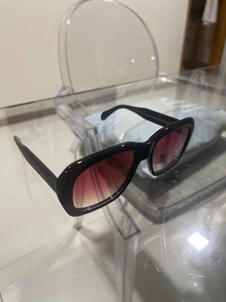 XXL Black Acetate Sunglasses (The Weeknd sunglasses), Women's Fashion ...