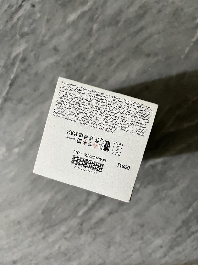 Zara Velvet Shadow, Beauty & Personal Care, Fragrance & Deodorants on ...