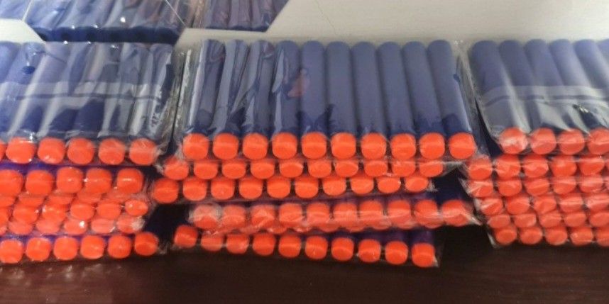 100 Nerf Darts/Bullets, Hobbies & Toys, Toys & Games on Carousell