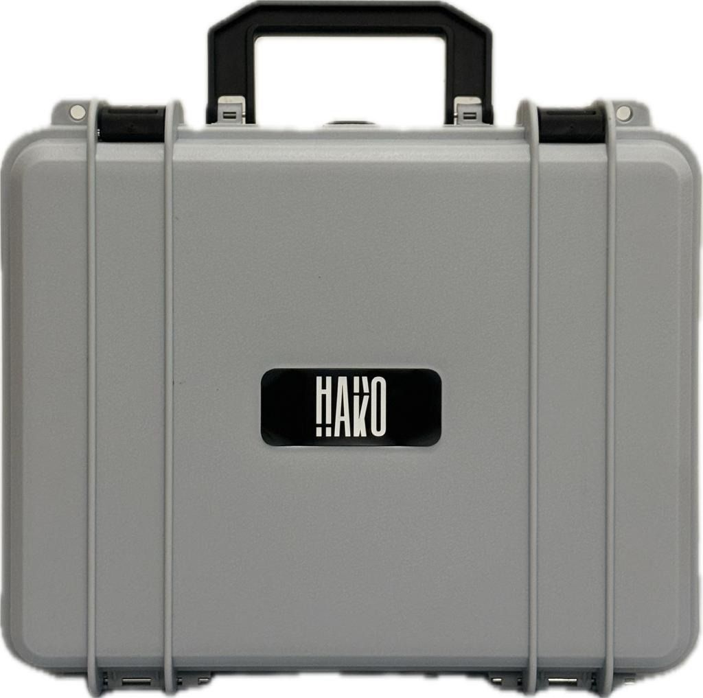 10 SLOT HEAVY DUTY WATCH HARD CASE / KOTAK / BEKAS JAM - LIGHT GREY ...