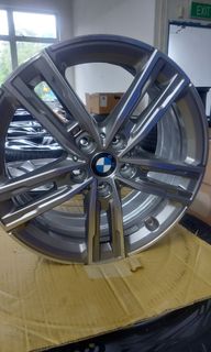 17" BMW original M sport rims " pcd 5x112, Car Accessories, Tyres ...