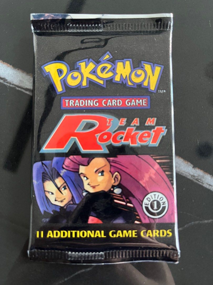 [1st Edition] Pokemon Team Rocket packs, Hobbies & Toys, Toys & Games ...