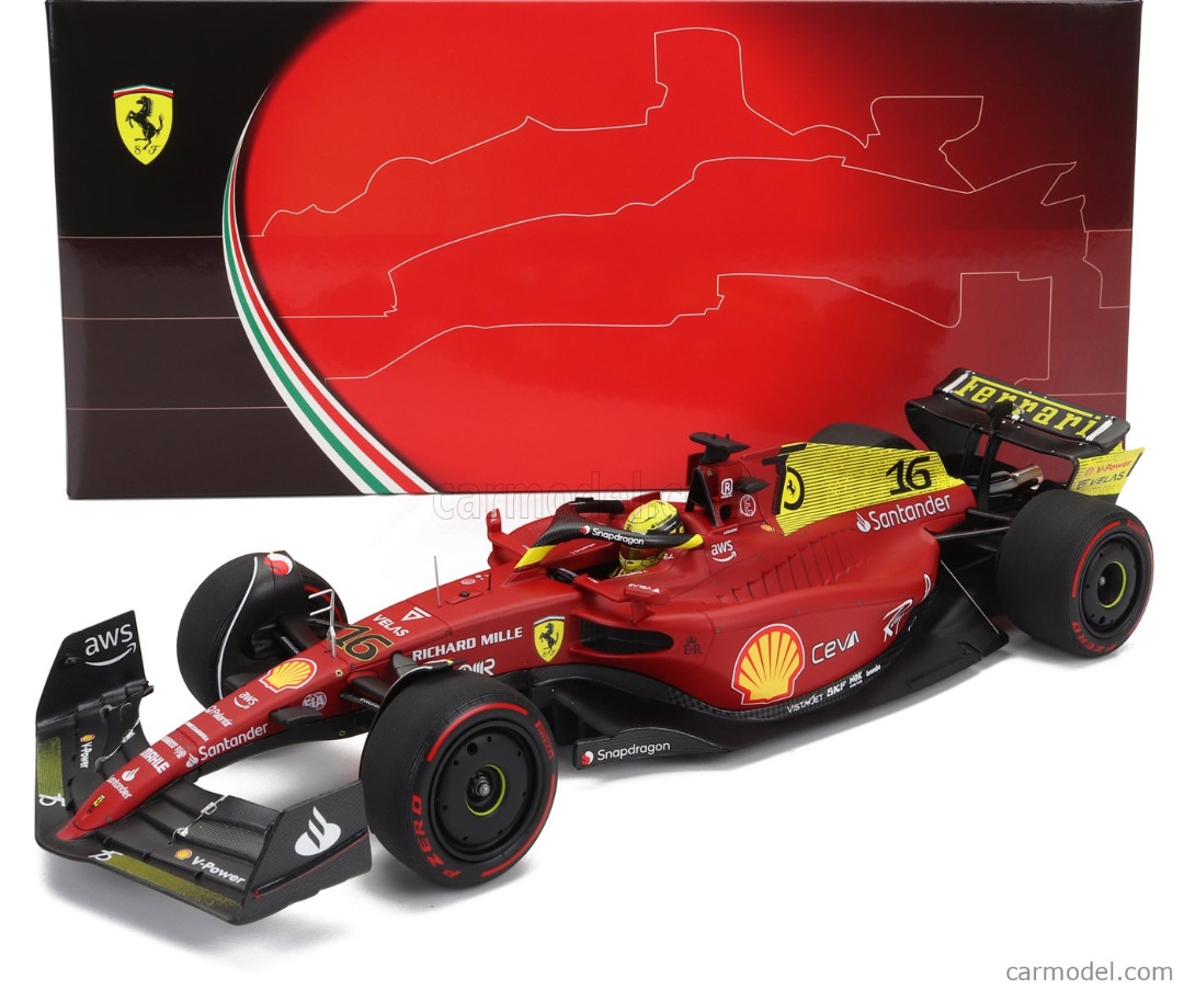 2022 Ferrari F1 models (Leclerc or Sainz Italy) BBR 1.18th scale ...