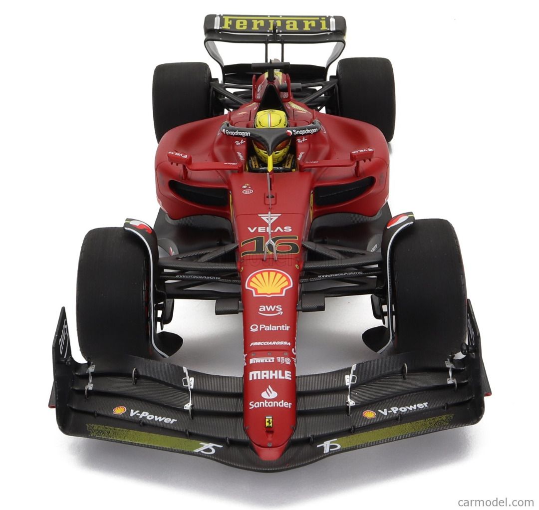 2022 Ferrari F1 models (Leclerc or Sainz Italy) BBR 1.18th scale ...