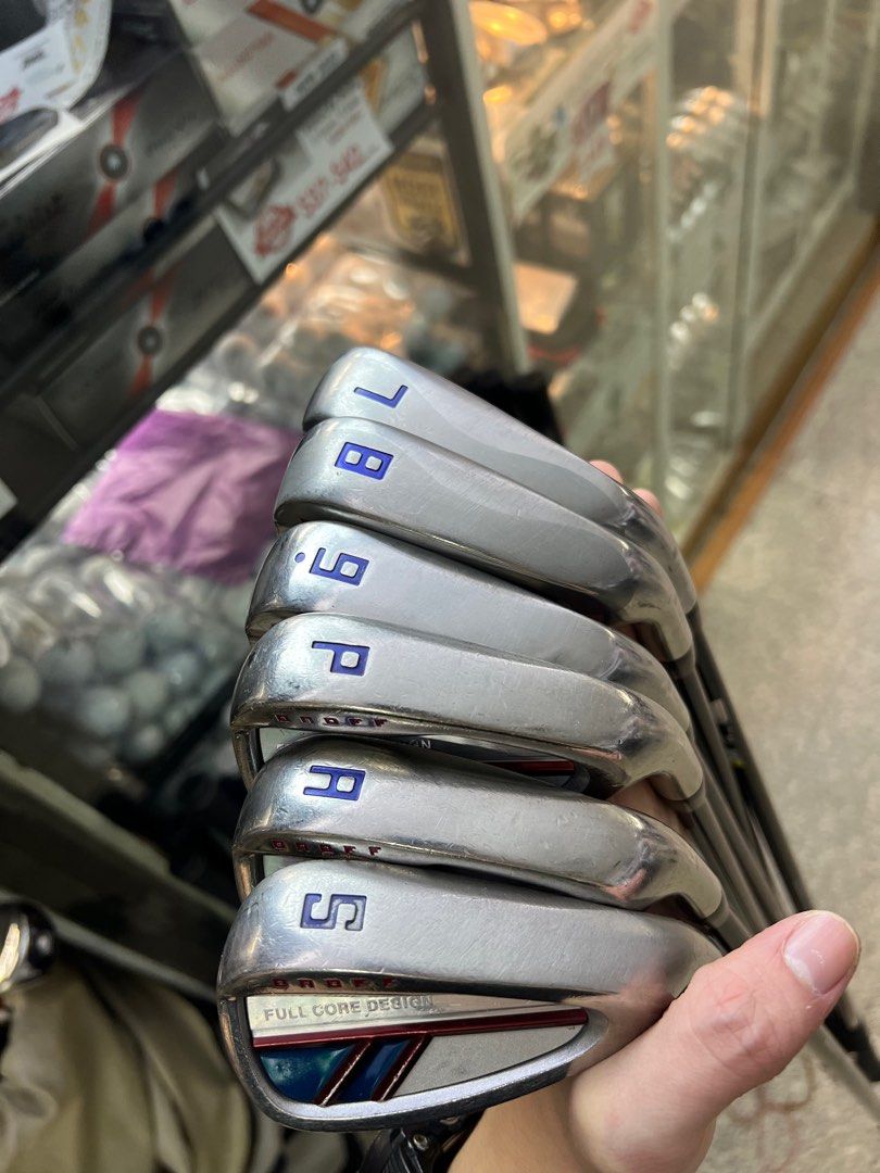 2022 ONOFF AKA Forged Irons (7-S) (6 Pieces) [With MP520i R Flex ...