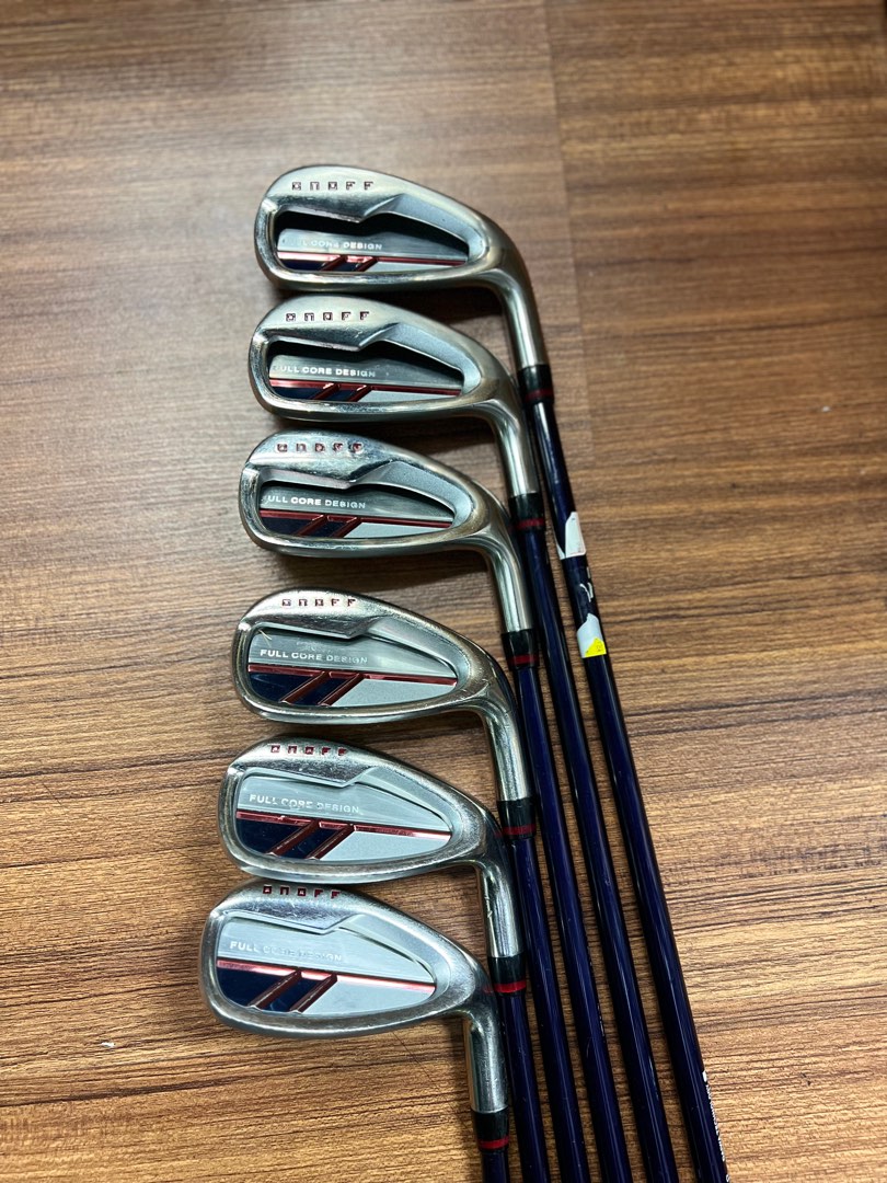 2022 ONOFF AKA Forged Irons (7-S) (6 Pieces) [With MP520i R Flex ...