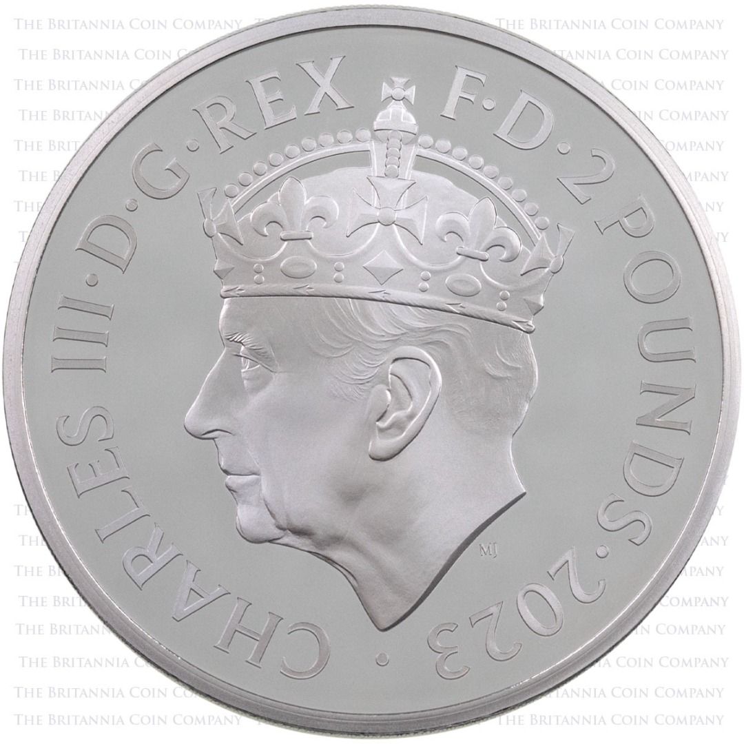 2023 The Coronation of His Majesty King Charles III 1oz Silver Proof ...