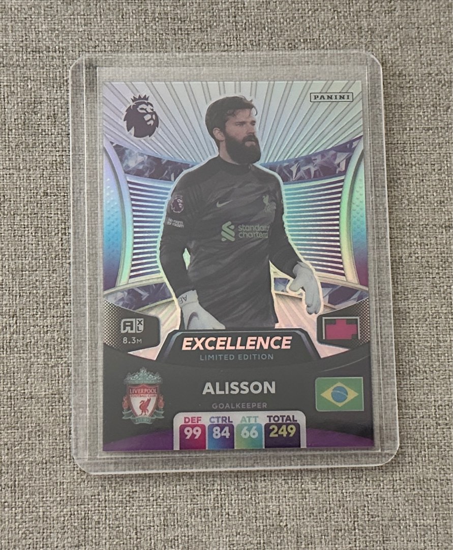 2024 Panini Adrenalyn XL Excellence Alisson, Hobbies & Toys, Toys ...