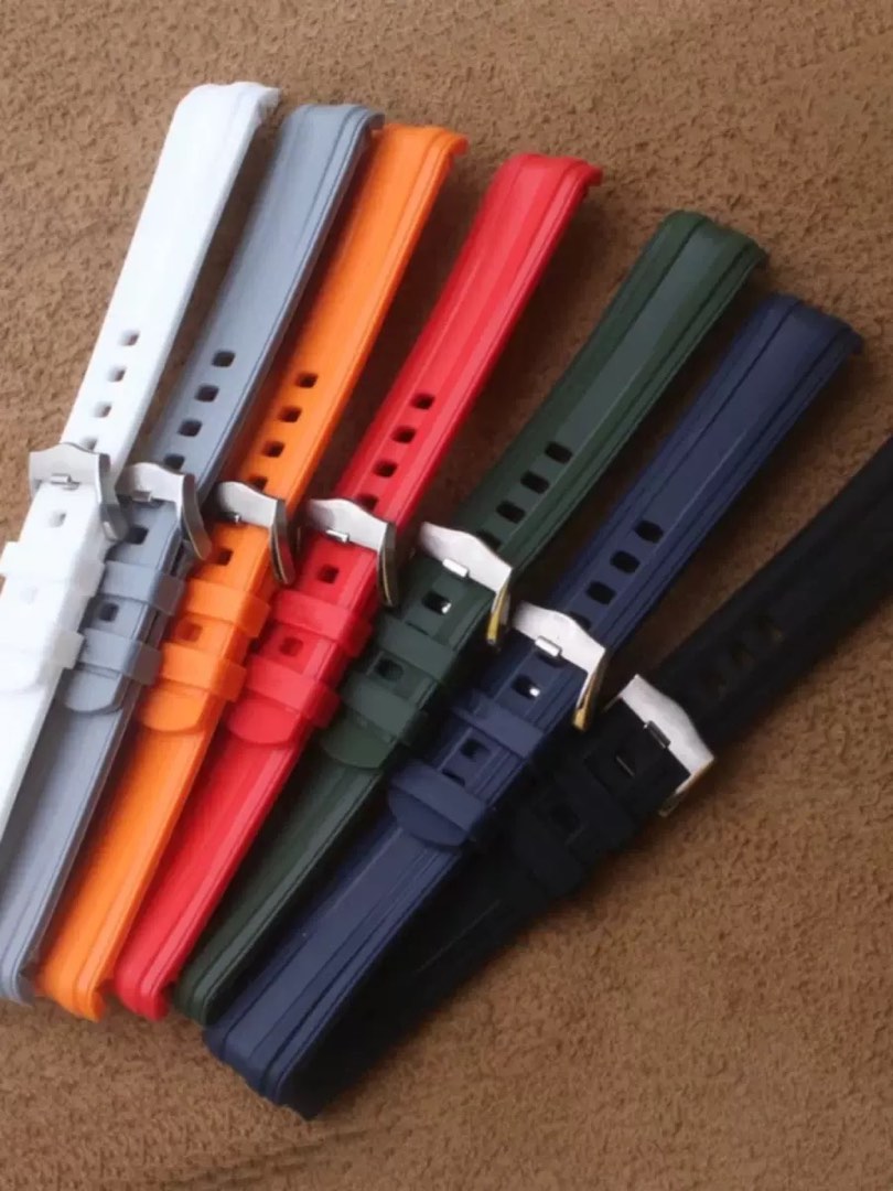 20mm Omega Seamaster x Swatch Rubber Watch Strap, Luxury, Watches on ...