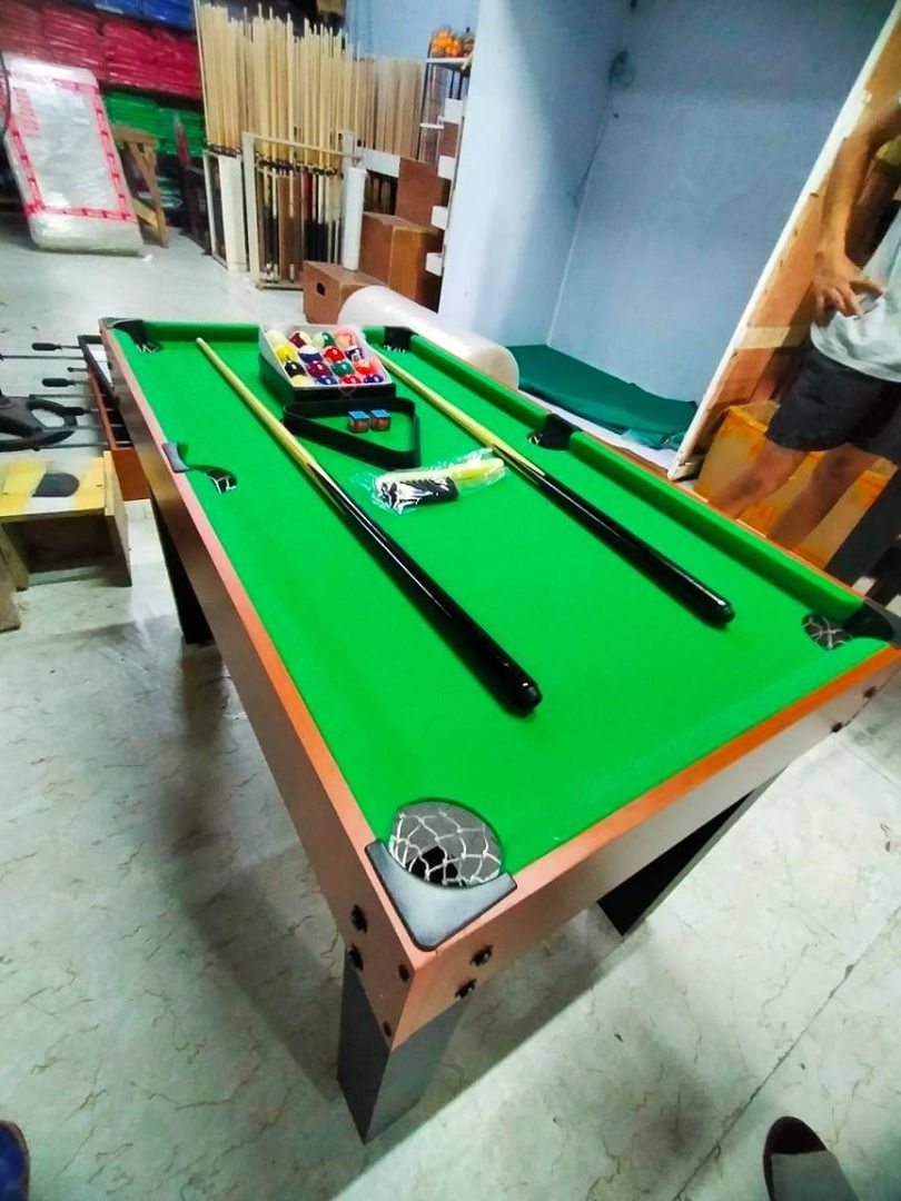 4in1 MULTI GAMING TABLE (BILLIARD,SOCCER,HOCKEY,TABLE TENNIS), Sports ...