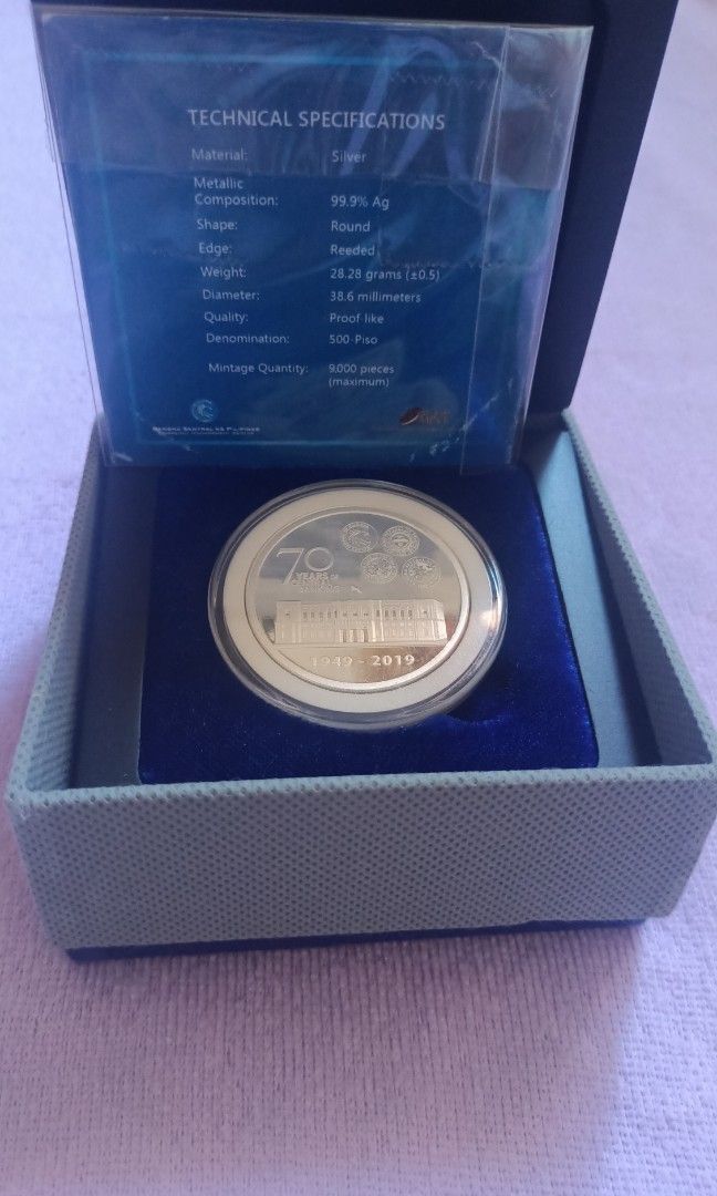 70th anniversary silver coin, Announcements on Carousell