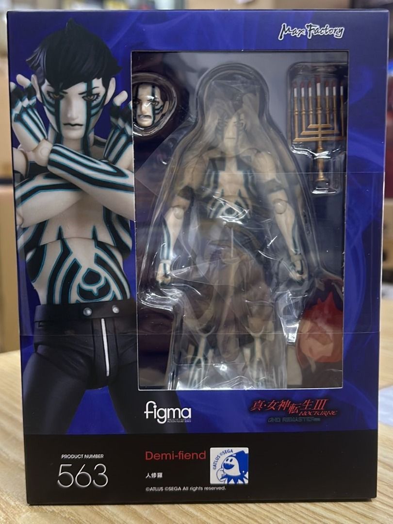 全新 盒未開 Max Factory 真女神轉生 III NOCTURNE HD REMASTER Figma 563 人修羅 figure ...