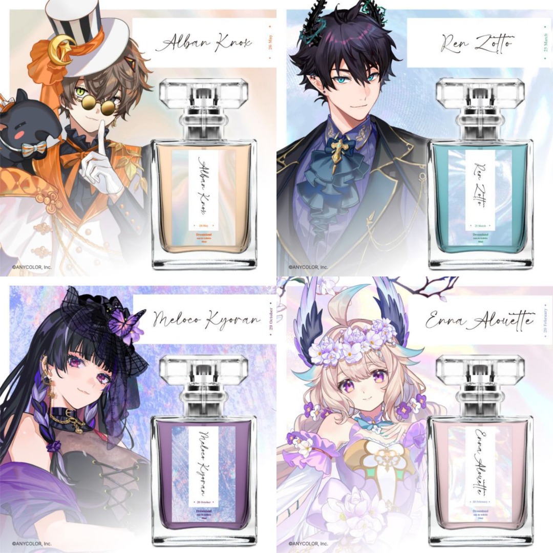 「代購」彩虹社 NIJISANJI EN x SP collect Dreamland 淡香水, 美容＆個人護理, 健康及美容 - 香水＆香體 ...