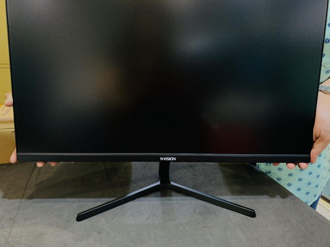 " Nvision 23.8"" IPS Panel 75Hz LED Monitor Narrow Bezel FHD VGA HDMI ...