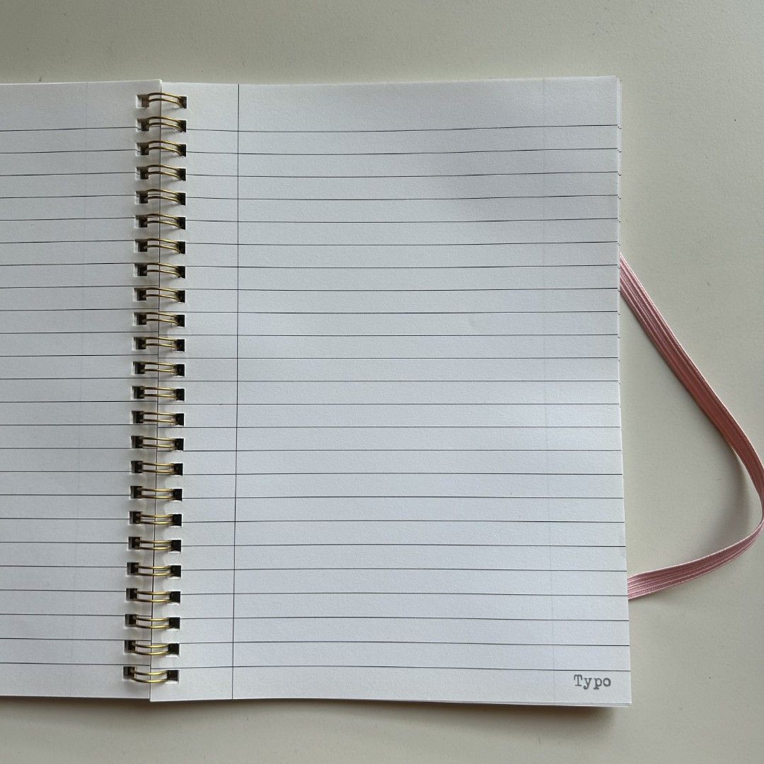 A5 Typo Notebook, Hobbies & Toys, Stationery & Craft, Stationery ...