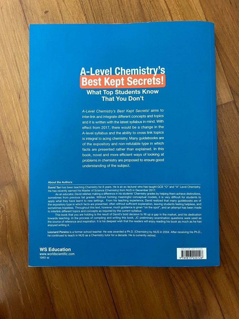 a level chemistry book, Hobbies & Toys, Books & Magazines, Assessment ...