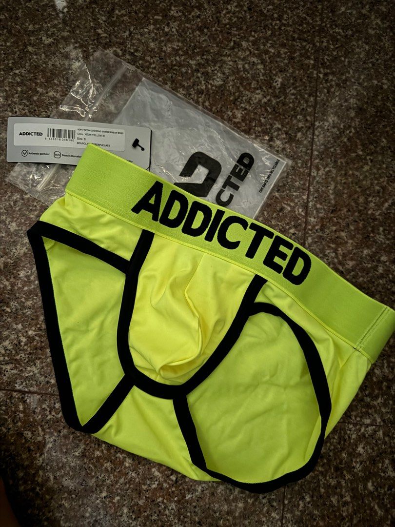 Addicted men underwear, Men's Fashion, Bottoms, New Underwear on Carousell