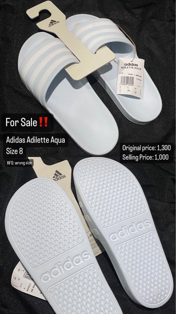 Adidas Adilette Aqua, Women's Fashion, Footwear, Slippers and slides on ...