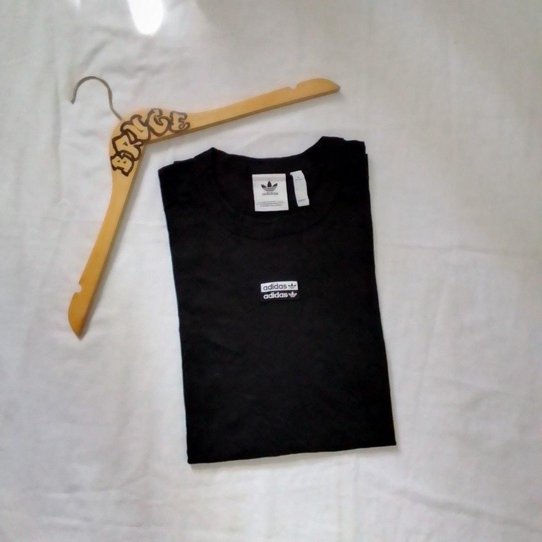 Adidas box logo embroid Tee, Men's Fashion, Tops & Sets, Tshirts & Polo ...