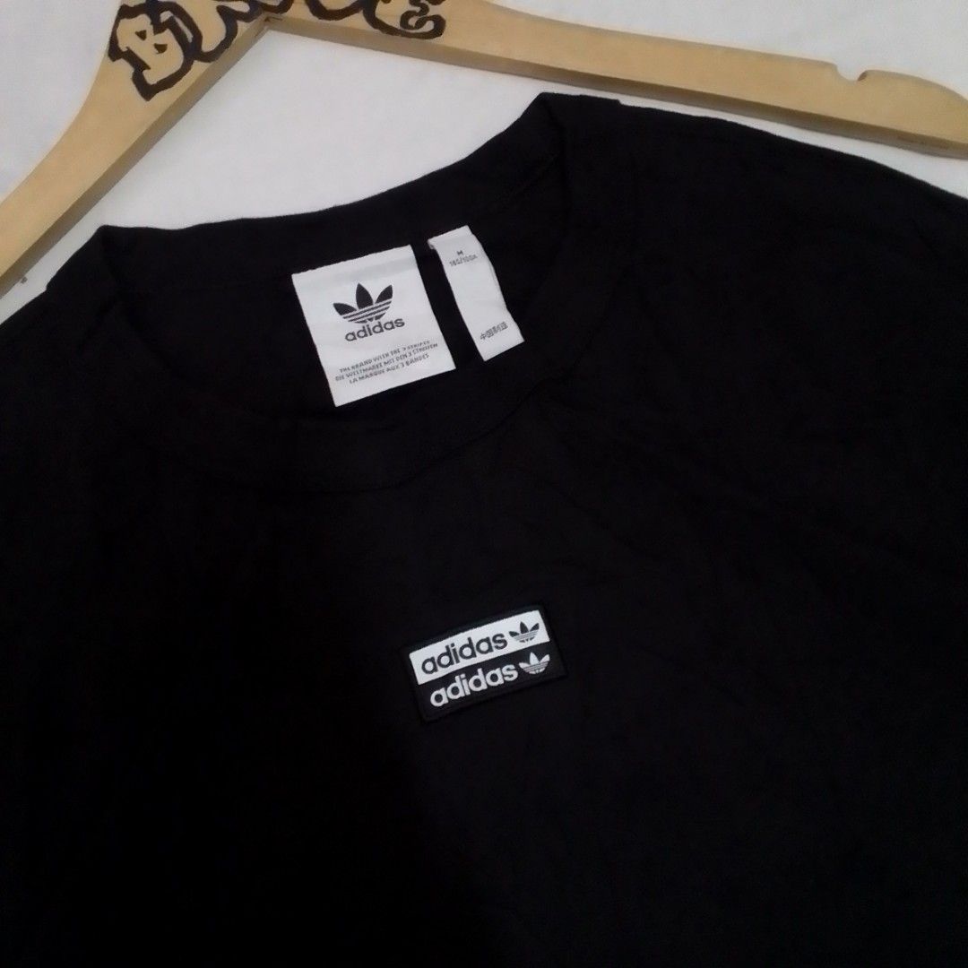 Adidas box logo embroid Tee, Men's Fashion, Tops & Sets, Tshirts & Polo ...