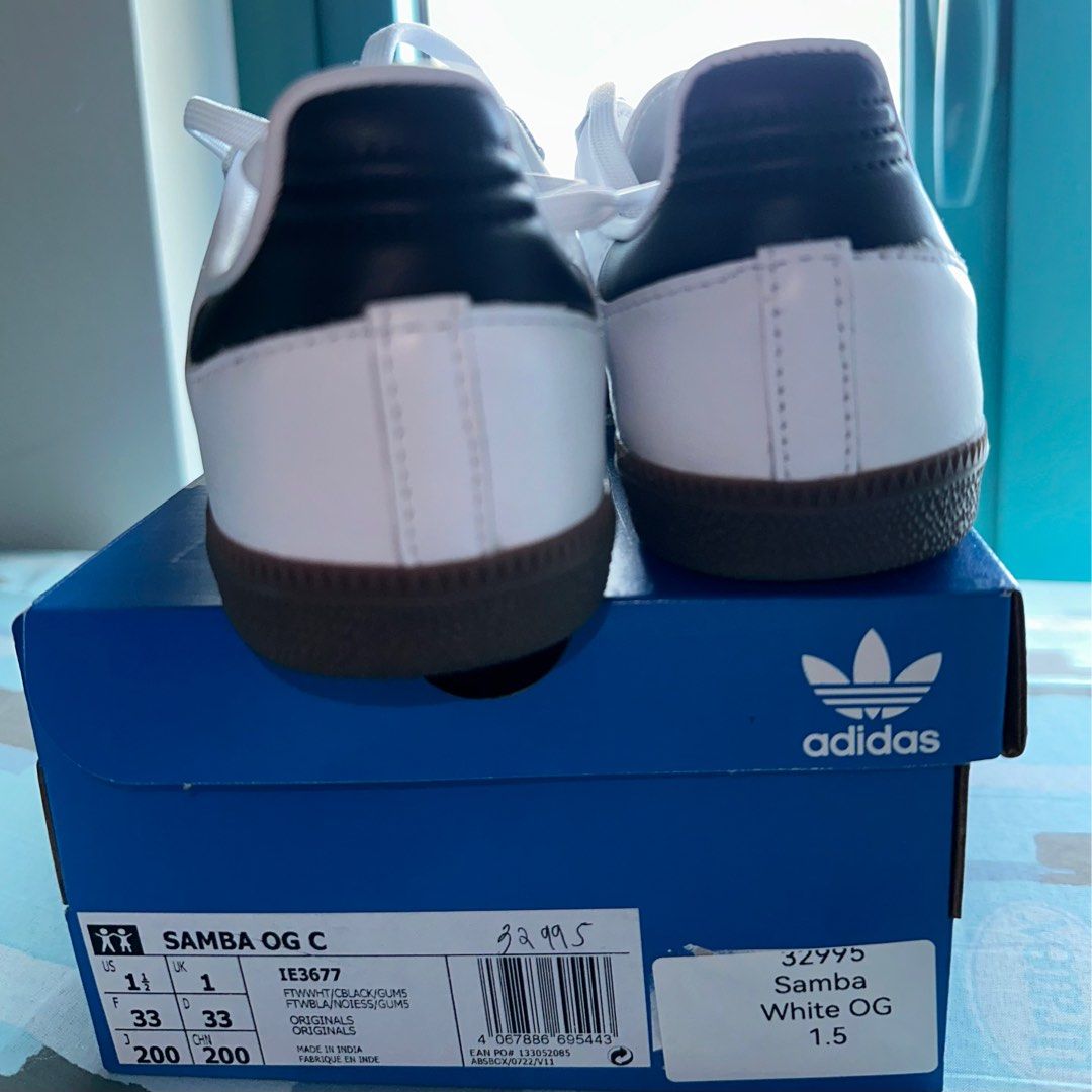 Adidas Samba OG Kids, Women's Fashion, Footwear, Sneakers on Carousell