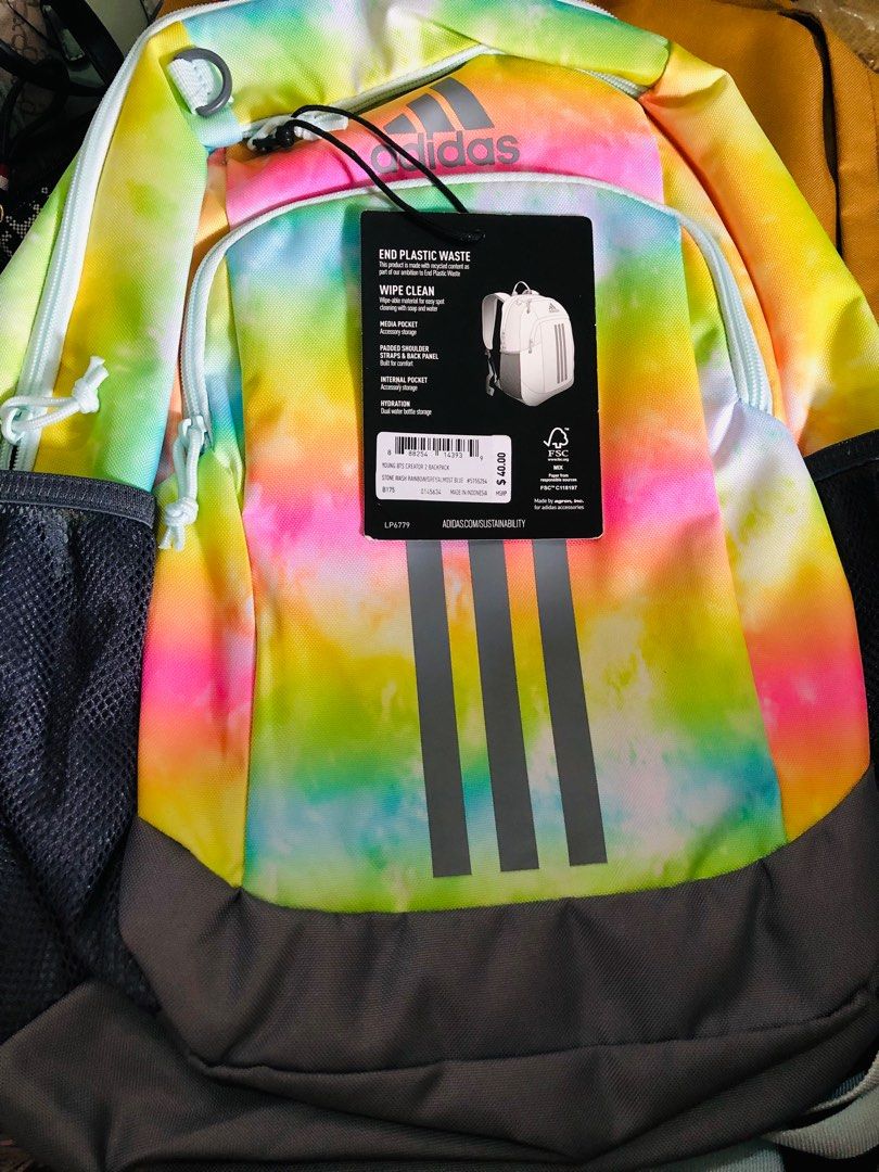 ADIDAS YOUNG BTS CREATOR 2 BACKPACK, Women's Fashion, Bags & Wallets ...