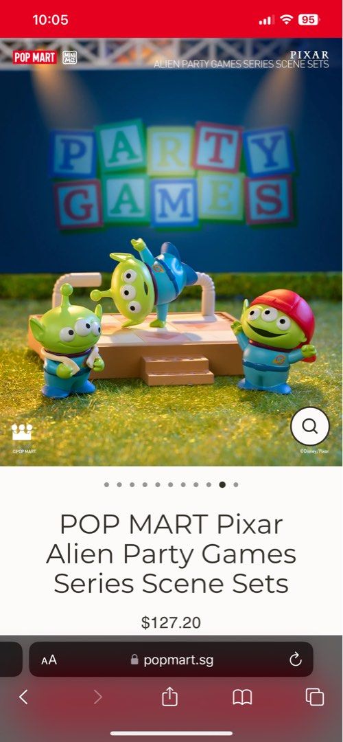 Aliens POP Mart, Hobbies & Toys, Toys & Games on Carousell