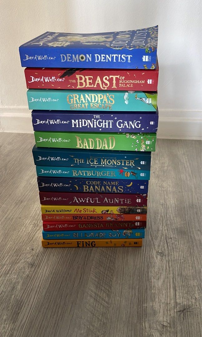 Almost New The World of David Walliams Collection David Williams-14 ...
