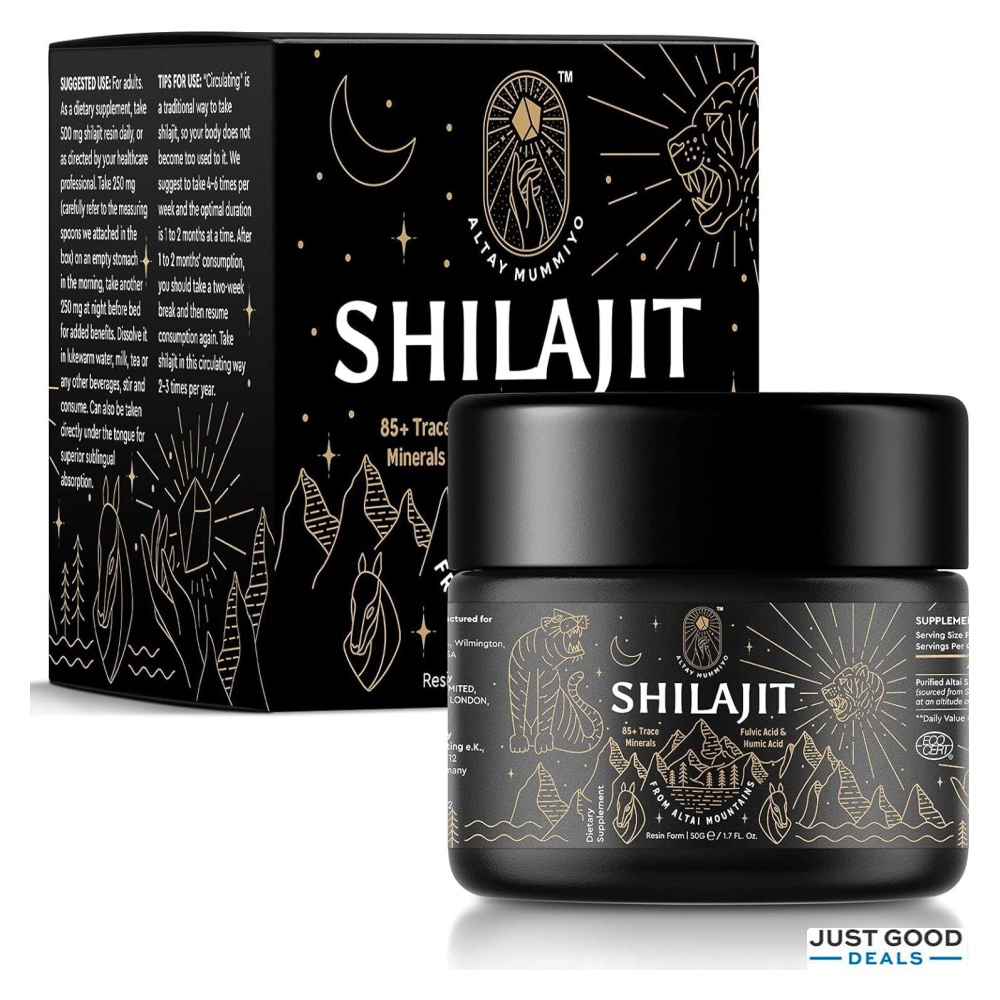 (Free delivery) ALTAY MUMMIYO Pure Shilajit Resin with Fulvic Acid ...