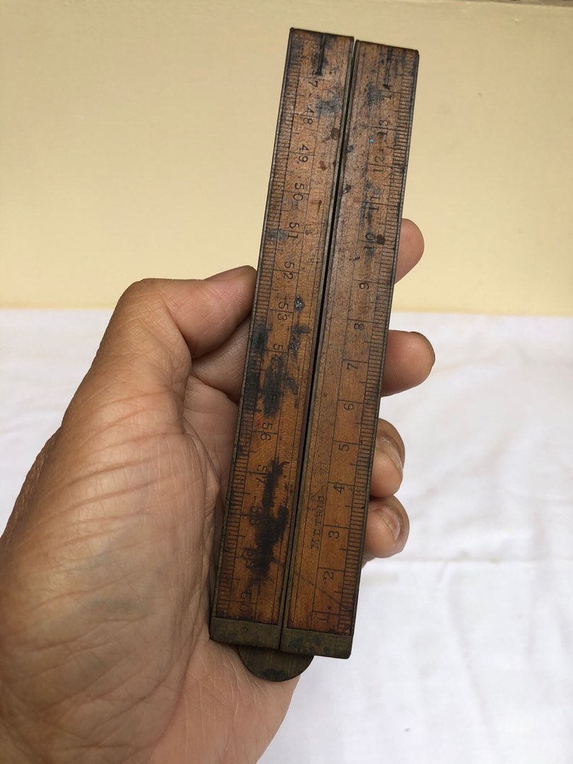 Antique Stanley No. 76 Four-Fold Rule, Hobbies & Toys, Memorabilia ...