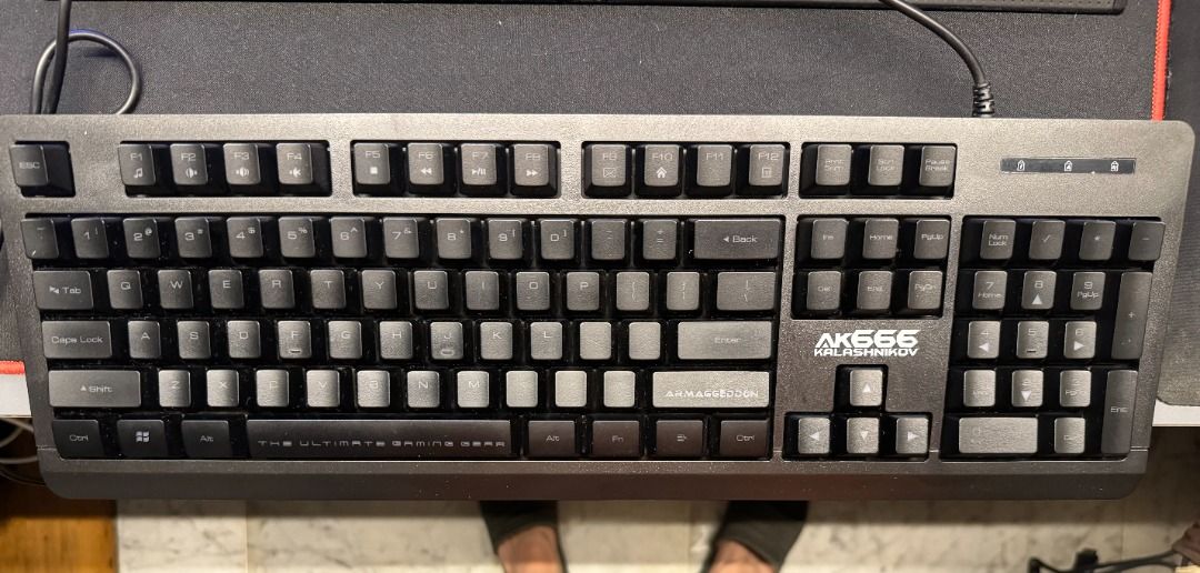 Armaggeddon AK666 Kalashnikov Wired Keyboard, Computers & Tech, Parts ...