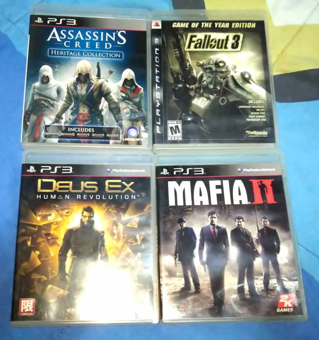 Assorted SONY PS3 games (P300.00/pc), Video Gaming, Video Games ...