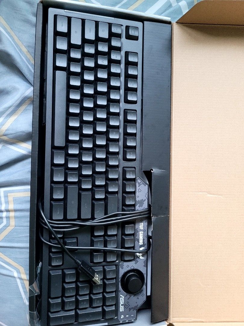 Asus TUF gaming k1 keyboard, Computers & Tech, Parts & Accessories ...